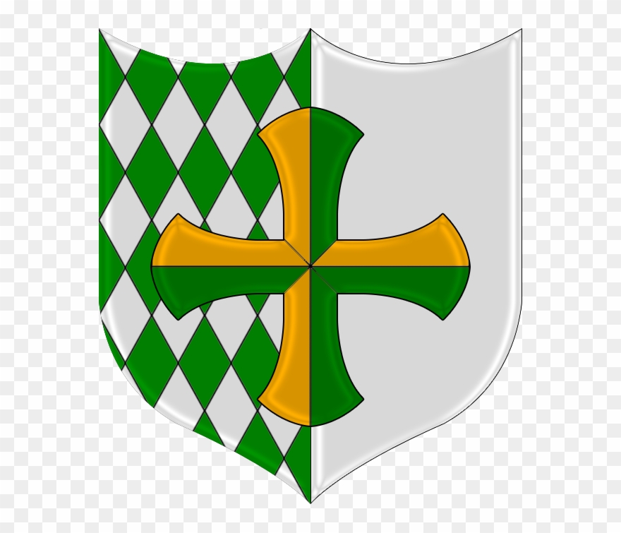 Party Per Pale, In Dexter Lozengy, Argent And Vert, - Horse Racing ...