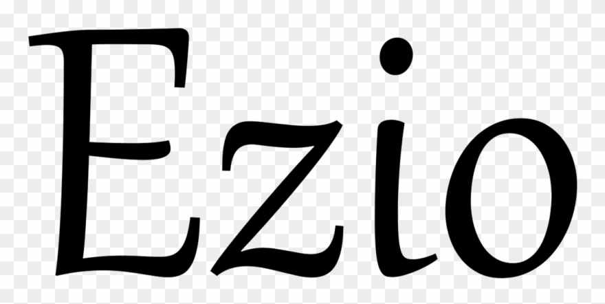 Ezio In Jerusalem - Calligraphy Clipart (#1045747) - PinClipart