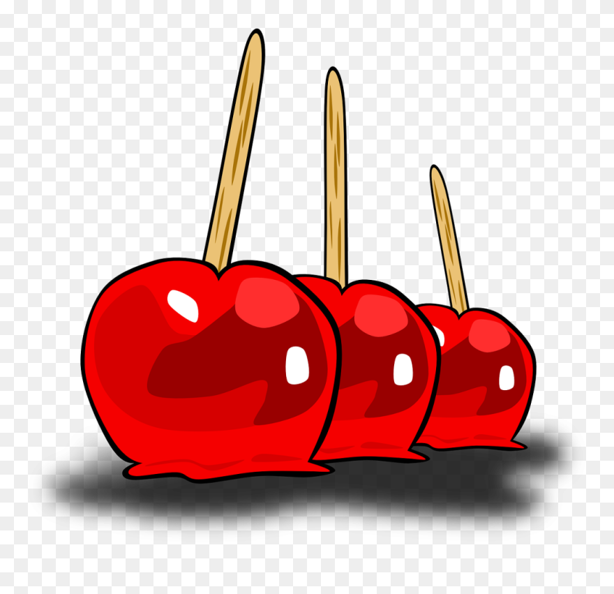 Free Vector Graphic - Candy Apple Clip Art - Png Download (#1047888 ...