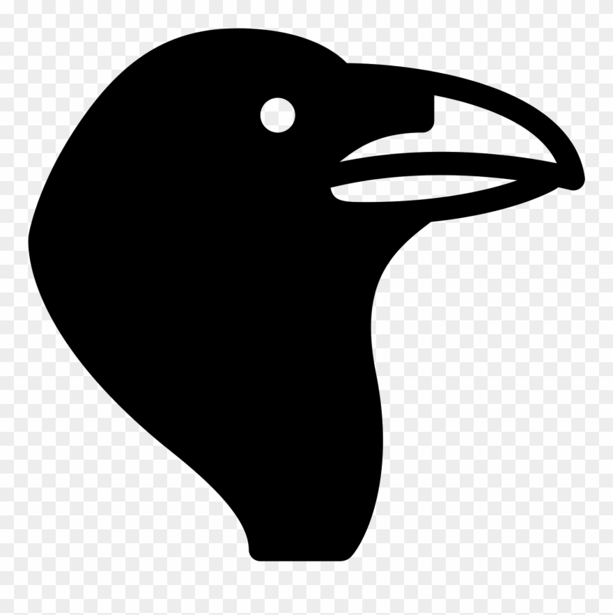 Download Crow Icon Png Clipart Royalty Free - Emoji Corvo Transparent ...