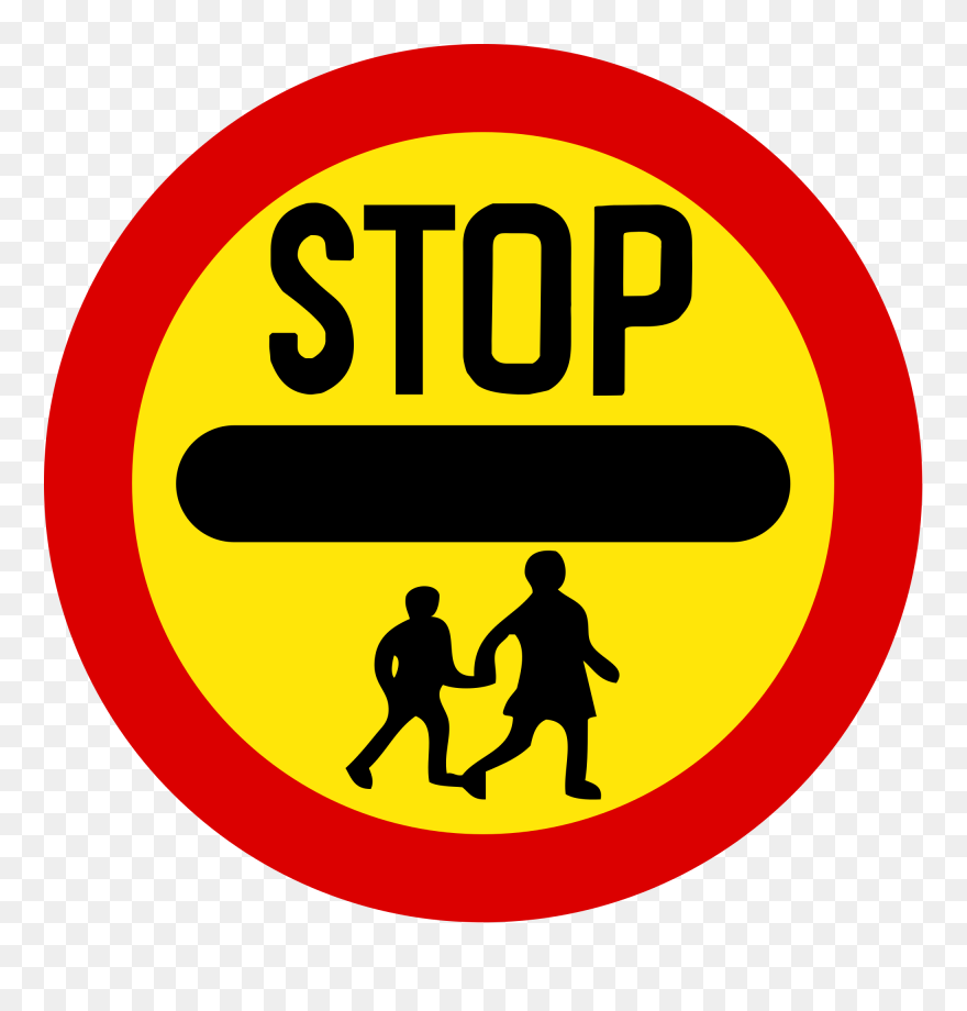 Singapore Road Signs - School Crossing Patrol Sign Clipart (#1056050 ...