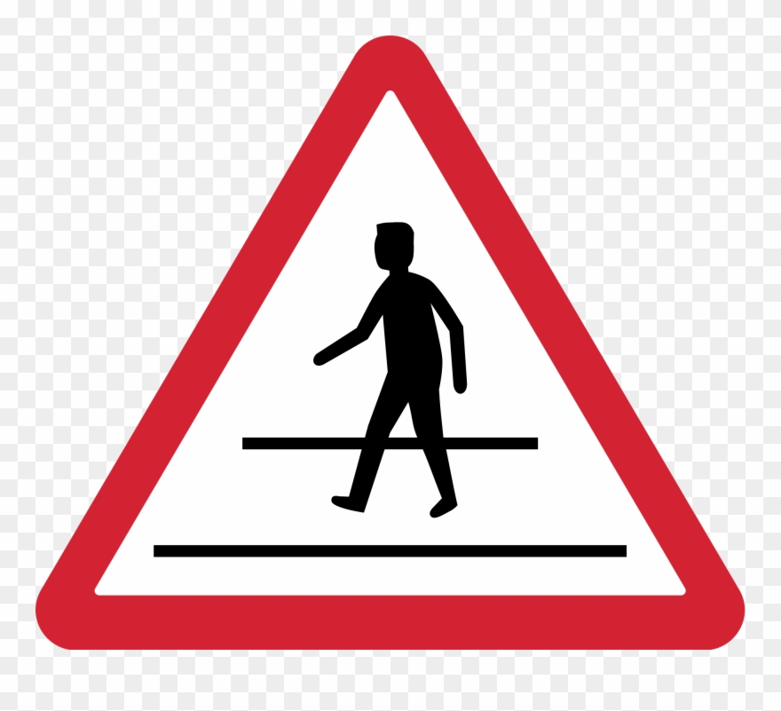 Old - Warning Sign Clipart (#1059235) - PinClipart