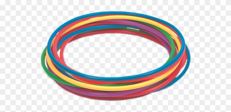 Coloured Plastic Hula Hoops - Hula Hoop Transparent Background Clipart ...