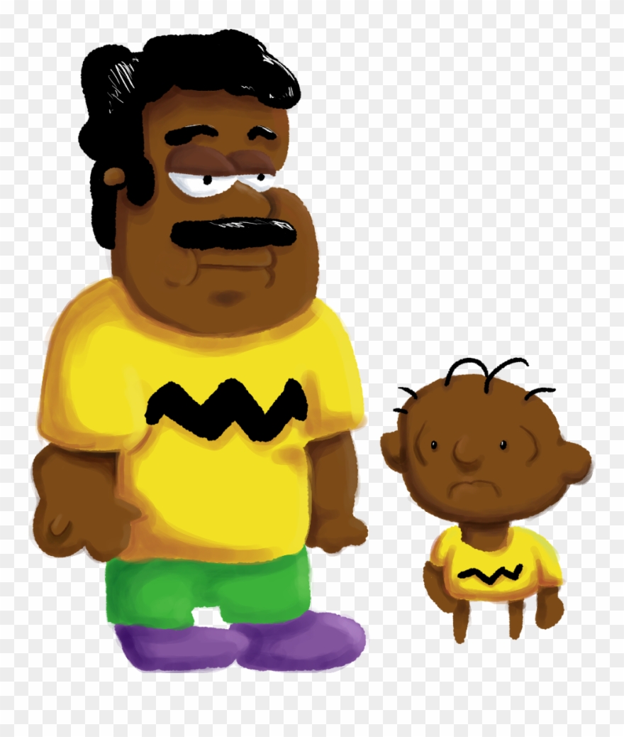 Charlie Brown And Charlie Browns Father Art - Charlie Brown Clipart ...
