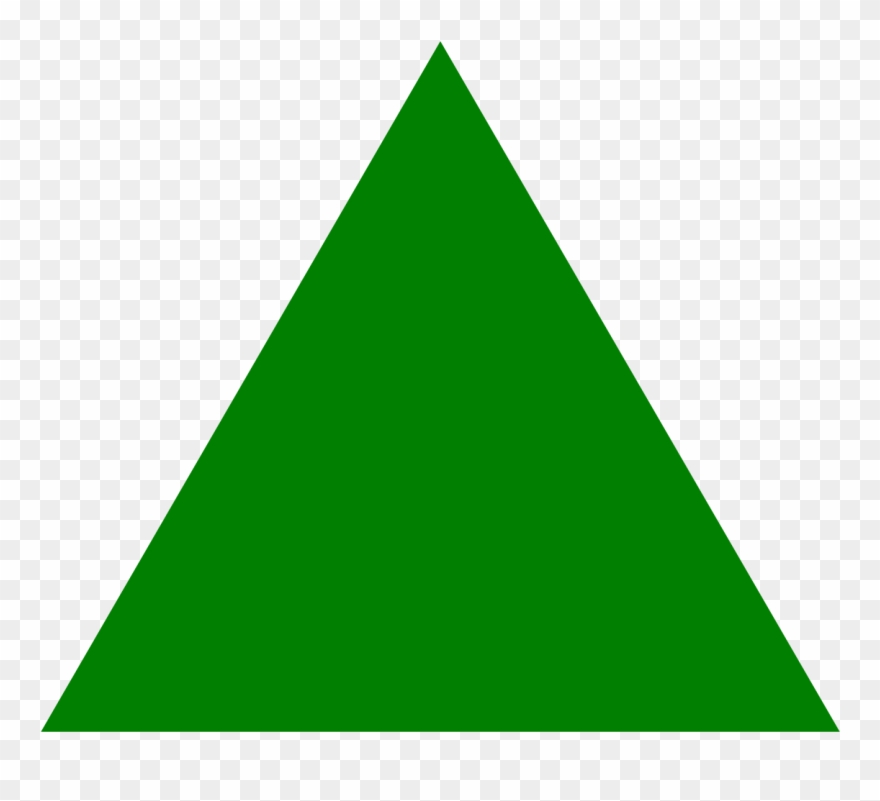 Green Fire Png Www Imgkid Com The Image Kid Has It - Green Triangle ...
