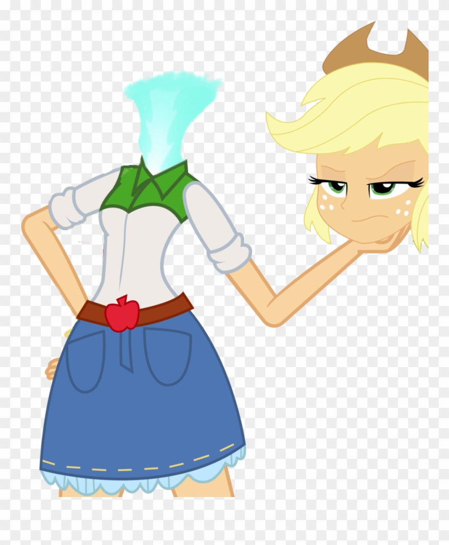 Applejack, Clothes, Cowboy Hat, Denim Skirt, Dullahan, - My Little Pony ...
