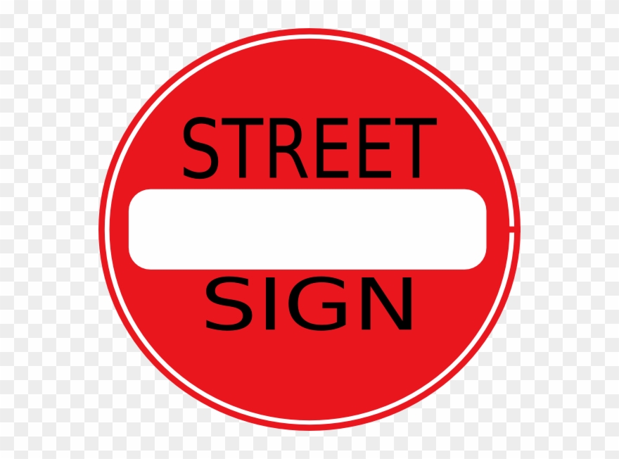 Download Do Not Enter Sign No Background Clipart (#1077601) - PinClipart