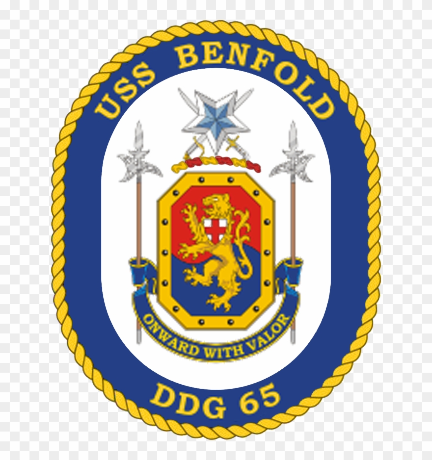 Us Navy Crest Clip Art - Uss Benfold Ddg65 Crest - Png Download ...