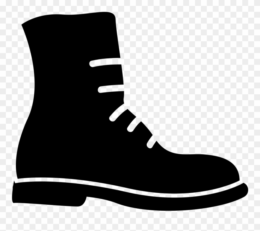 Military Boot Png Icon - Boots Icon Clipart (#1091751) - PinClipart