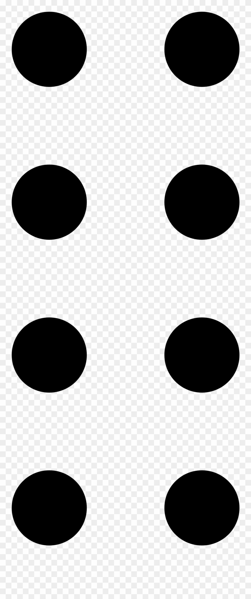 Open - White Dot Clip Art - Png Download (#1097788) - PinClipart