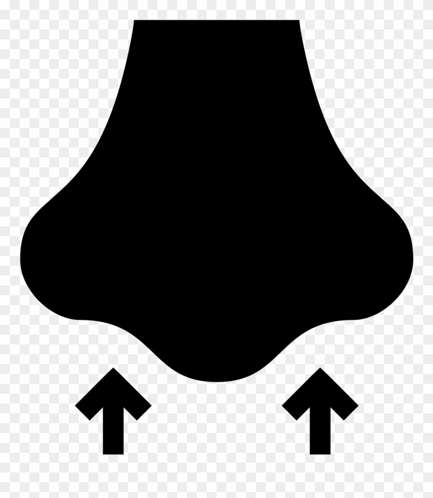 Smelling Filled Icon - Oler Icono Clipart (#1098899) - PinClipart