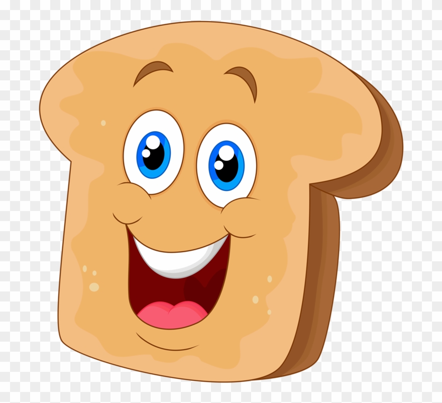Download Clipart Face Bread - Bread With Faces Clipart - Png Download ...