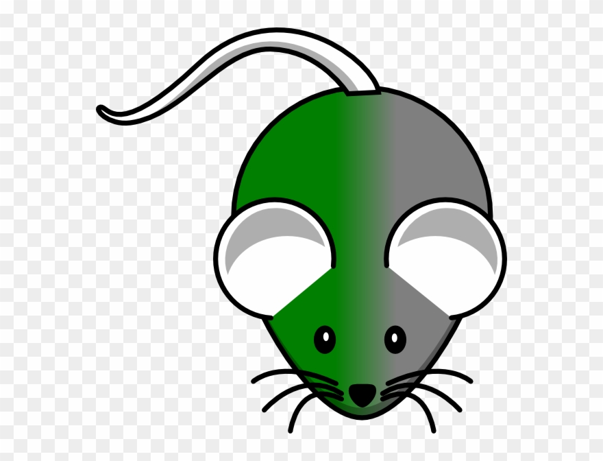 Green Mouse Clip Art - Png Download (#113322) - PinClipart