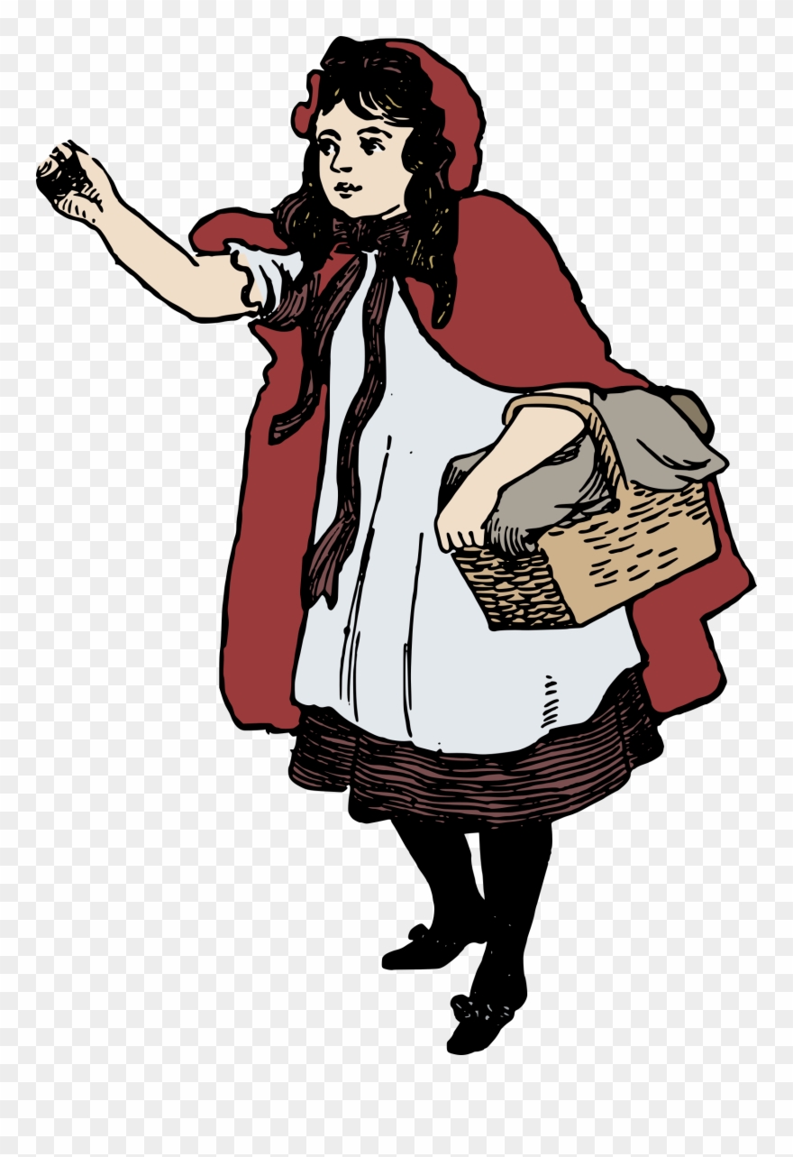 Download Red Riding Hood Clipart Transparent - Red Riding Hood Clipart ...