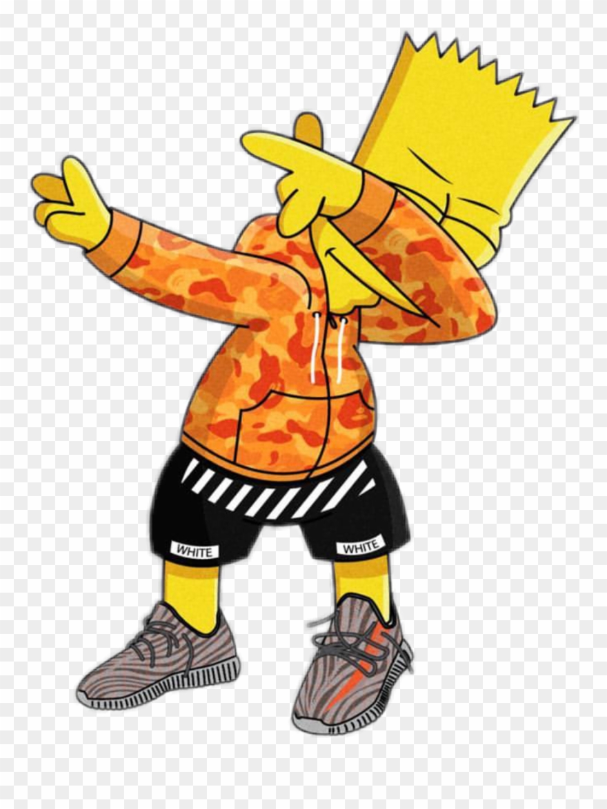 Download Clip Art Royalty Free Stock Bart Dab Simpson Gang Trap - Png ...