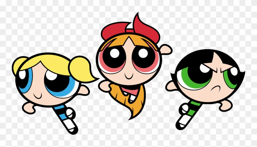 Ppg Flying - Powerpuff Girls Png Clipart (#1106634) - PinClipart