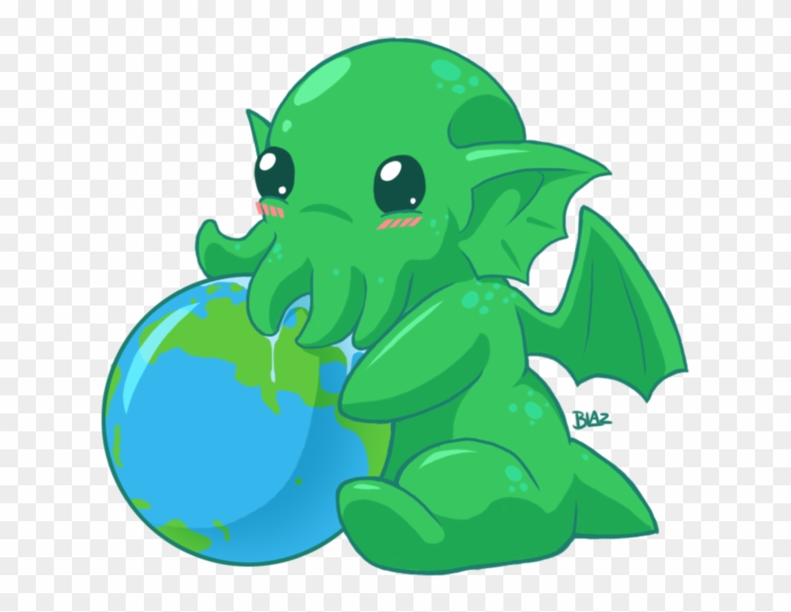 Download Cthulhu Png Transparent - Cute Cthulhu Clipart (#1118481 ...