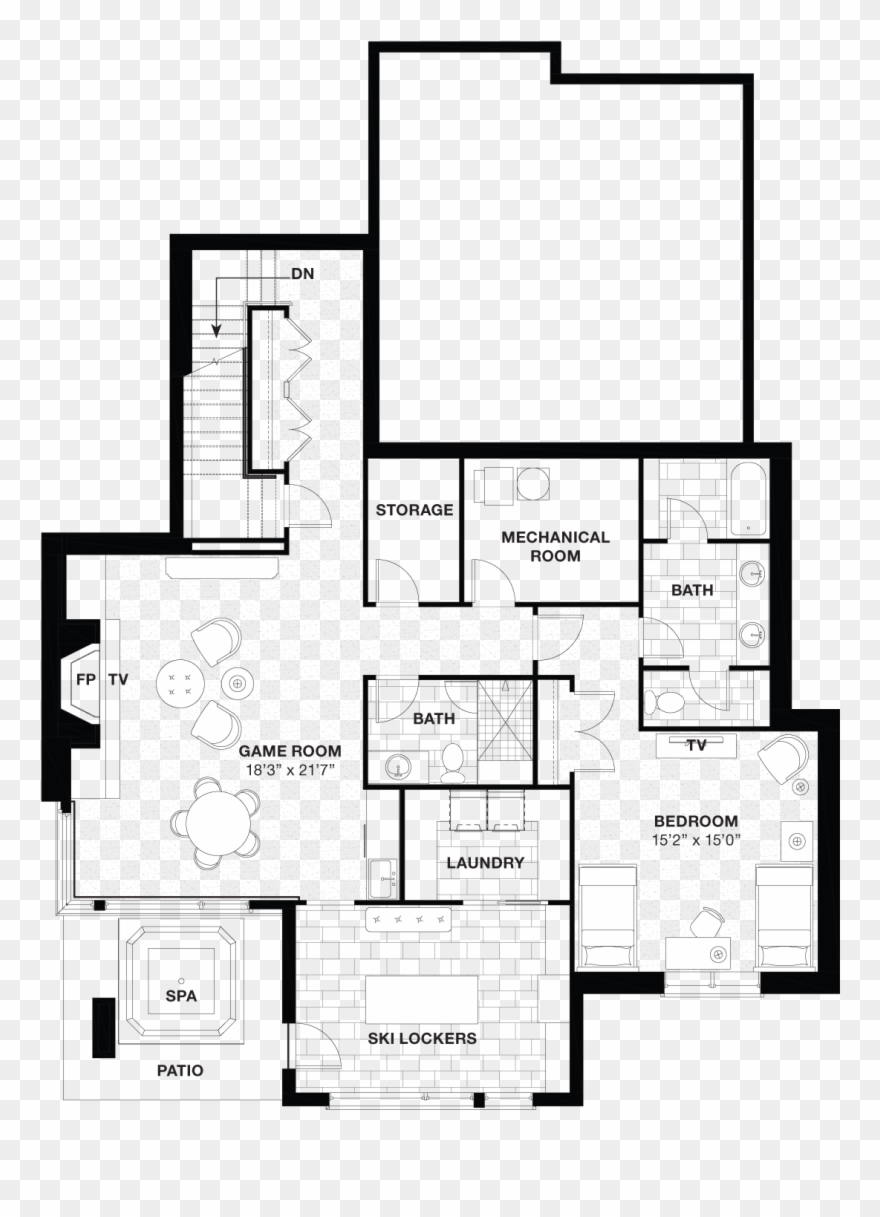 Floor Plan Clipart (#1127021) - PinClipart