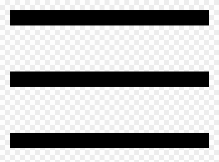 Lines Clipart Menu - Menu Icon White Svg - Png Download (#1128307 ...