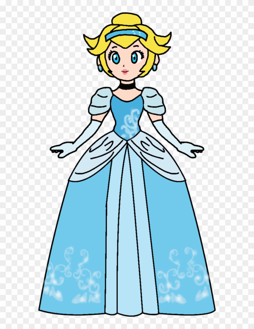 Cinderella By Katlime - Princess Peach Katlime Clipart (#1136290 ...
