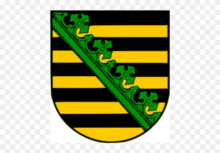 Saxony Coat Of Arms Me 01 Clip Art - Saxony - Png Download (#1154295 ...