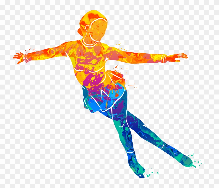Download Figure Skating - Figure Skating Watercolor Clipart (#1156238 ...