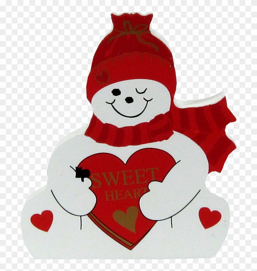 Valentines Day Snowman Clipart (#1159187) - PinClipart