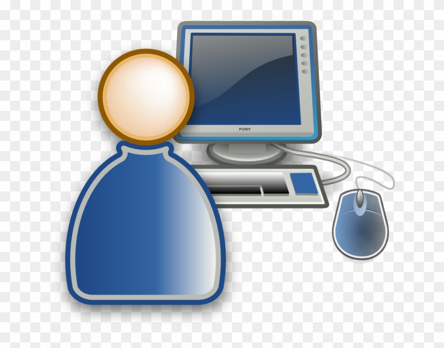 Icon Free Icons And Png Backgrounds - Computer And User Icon Clipart ...
