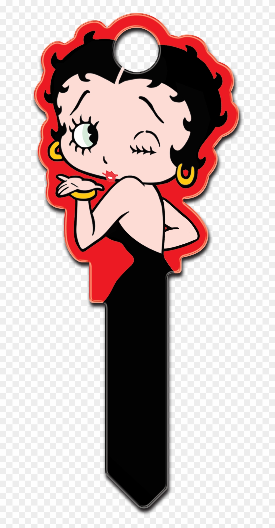Front - Betty Boop Key Clipart (#1178029) - PinClipart