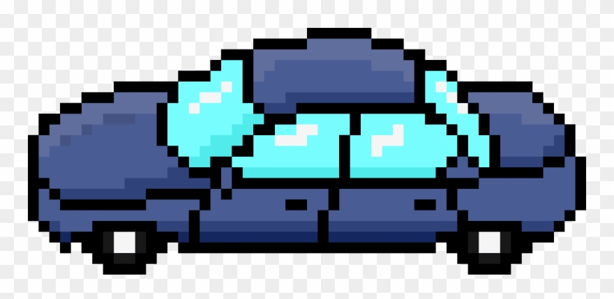 Clipart Car Purple - 8 Bit Car Png Transparent Png (#1188168) - PinClipart