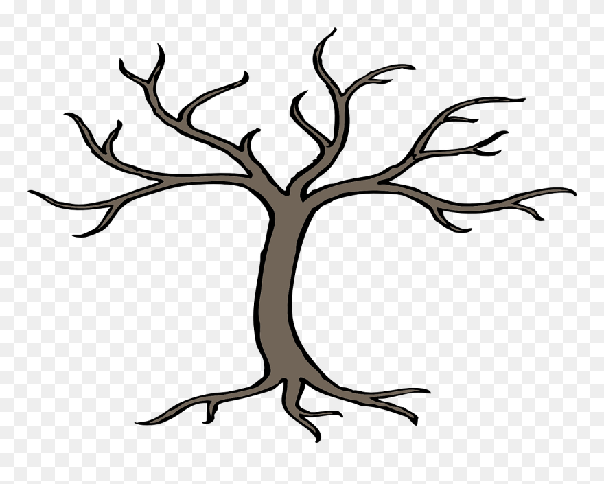 Dead Tree Cartoon 5, Buy Clip Art - Barren Tree - Png Download ...