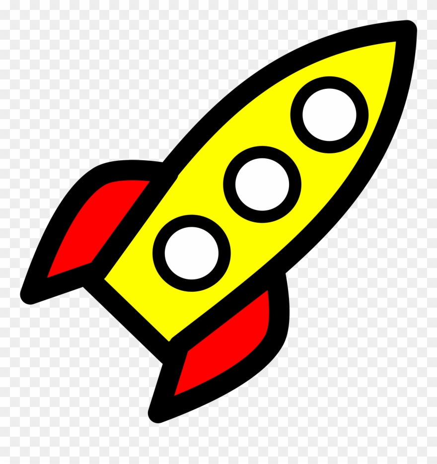 Big Image - Rocket Cartoon Clipart (#120398) - PinClipart