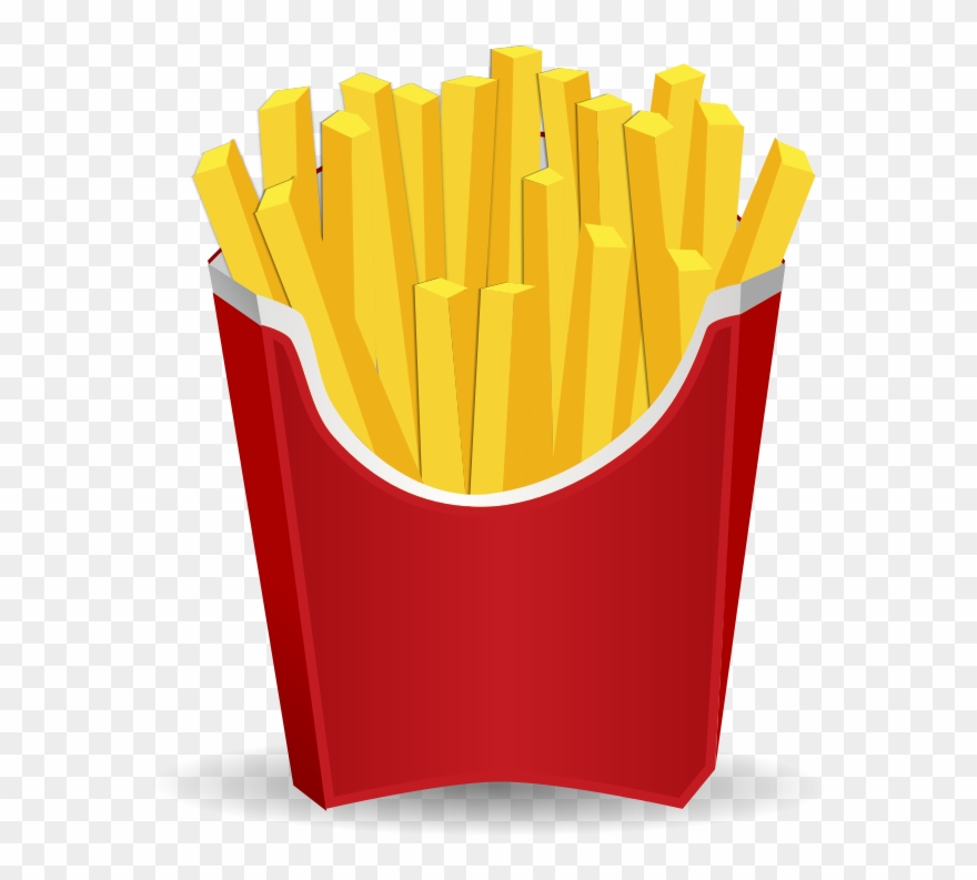 Download French Fries Vector Png Clipart (#126041) - PinClipart
