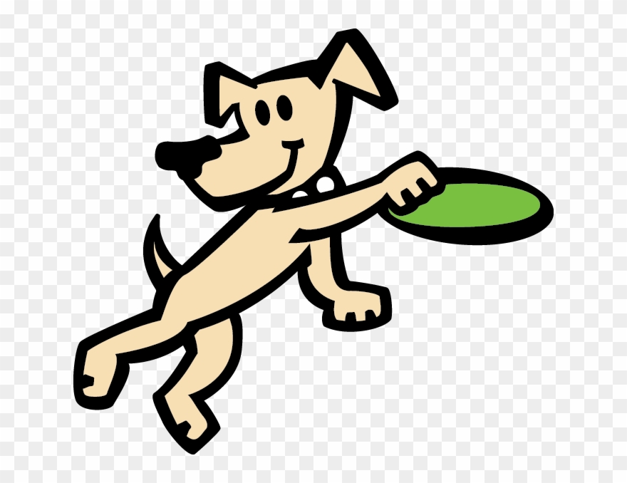 Frisbee Clipart Dog Play - Png Download (#128626) - PinClipart