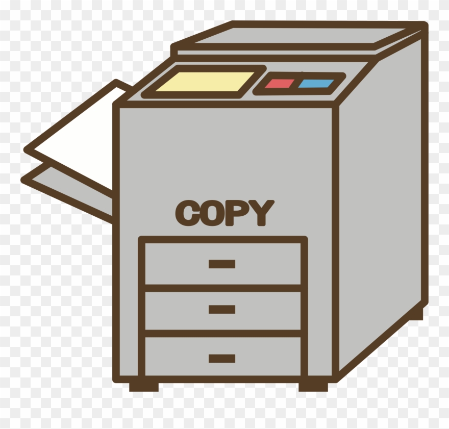 Photcopier By Oksmith Pris Sur Openclipart - Photocopier Clipart - Png ...