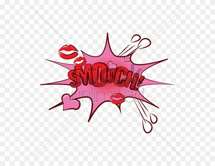 Free Download Smooch Comic Png Clipart Comics Kiss - Smooch ...