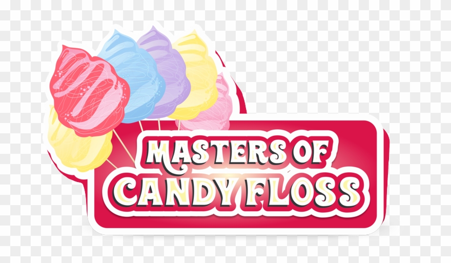 Masters Of Candyfloss - Candy Floss Logo Clipart (#1213129) - PinClipart