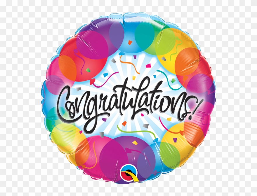 Download Colourful Balloons Congratulations - Congratulations Balloon ...
