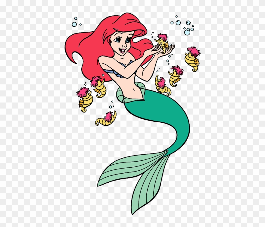 Clipart Transparent Download Mermaid Clip Art Disney - Little Mermaid ...