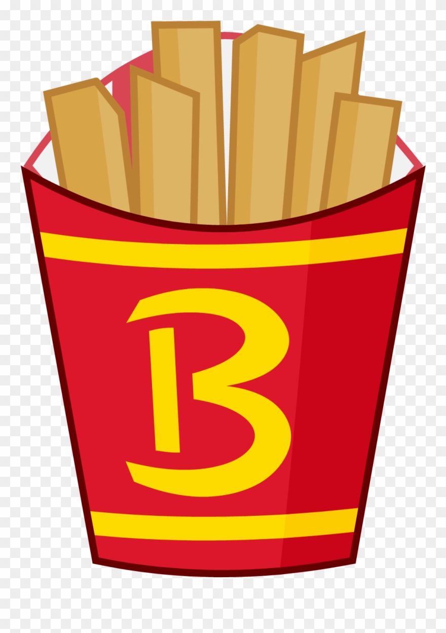 Image Friesbfsprbodyleft Png Object - Fries 10 Bfdi Clipart (#1232522 ...
