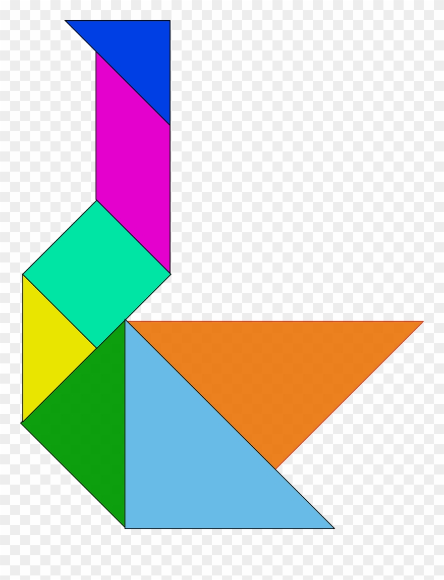 Tangram Puzzles Clipart (#1239358) - PinClipart