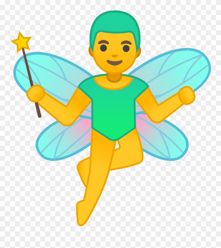 Fairy Icon - Emoji Fee Clipart (#1245348) - PinClipart