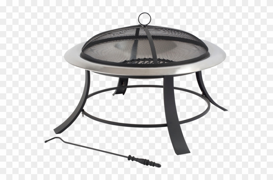 Feuerstelle Silver City - Round Fire Pit Tepro Garten Feuerstelle ...