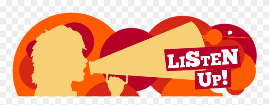 Listen Up Clip Art - Listen Up - Png Download (#1256598) - PinClipart