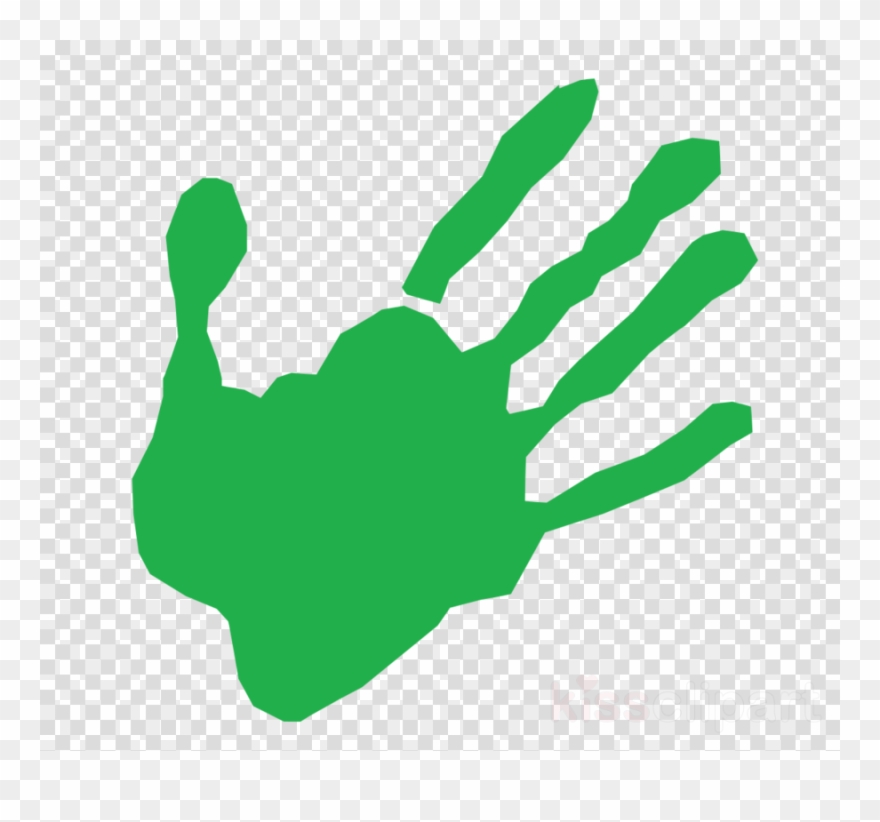 Download Green Hand Print Clipart Computer Icons Clip Art - Hand ...