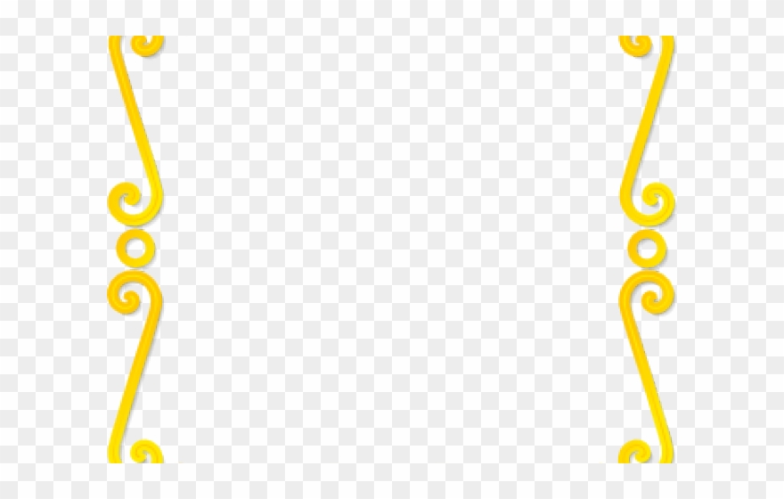 Download Yellow Clipart Borderline - Yellow Frame Png Transparent Png ...