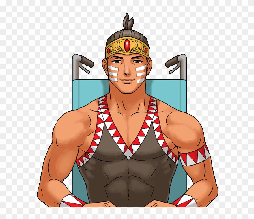 Sprite-acro - Ace Attorney Acro Gif Clipart (#1269350) - PinClipart