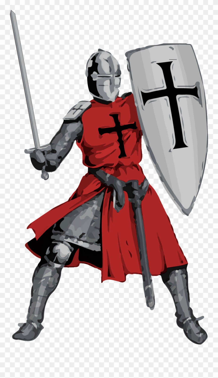 Transparent Knight Clear - Medieval Knight No Background Clipart ...