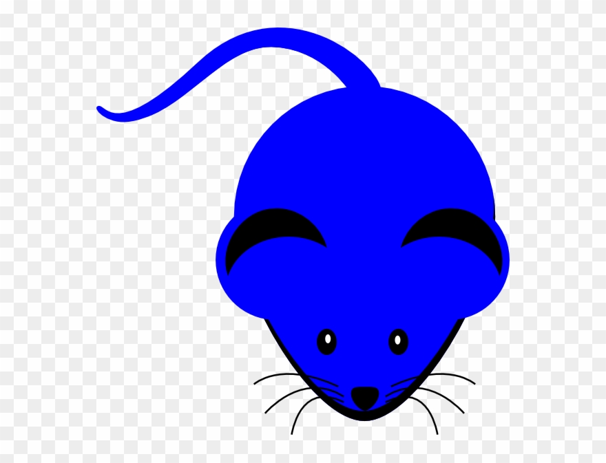 Download Blue Mouse Clipart - Png Download (#1299982) - PinClipart