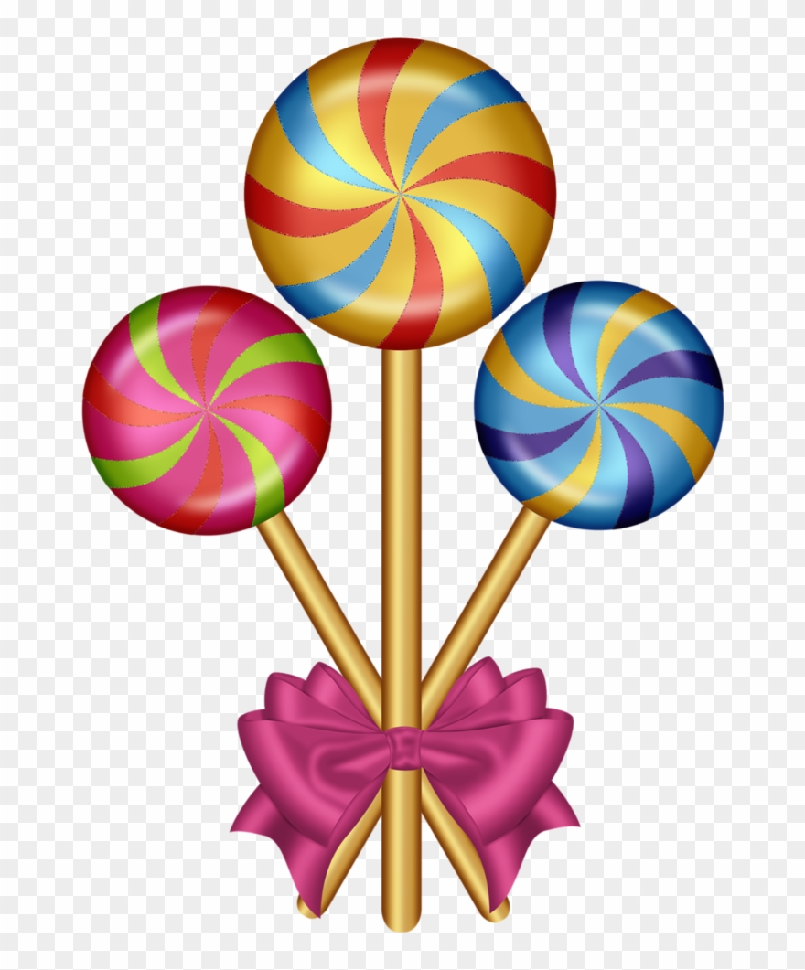 Candy ‿ ⁀°•• - Candy Land Lollipop Candy Clipart (#131591) - PinClipart